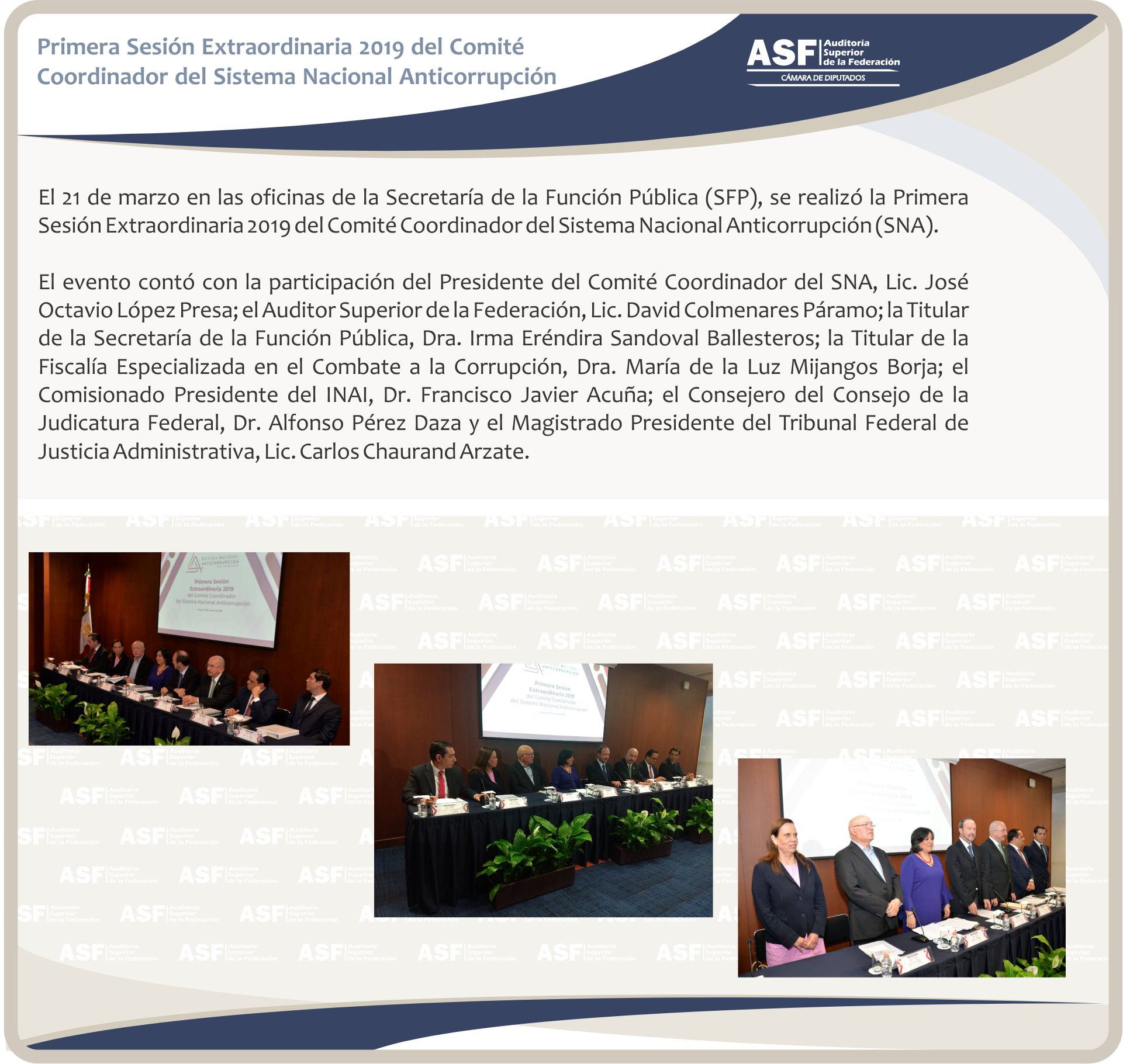 ASF - Auditoría Superior de la Federación